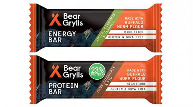 Tobar & Bear Grylls launch insect energy bar
