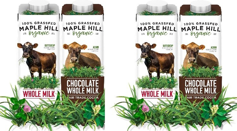Maple Hill partners with SIG to launch single serve organic milk