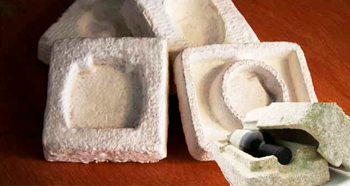 Envases sin plástico hechos con hongos