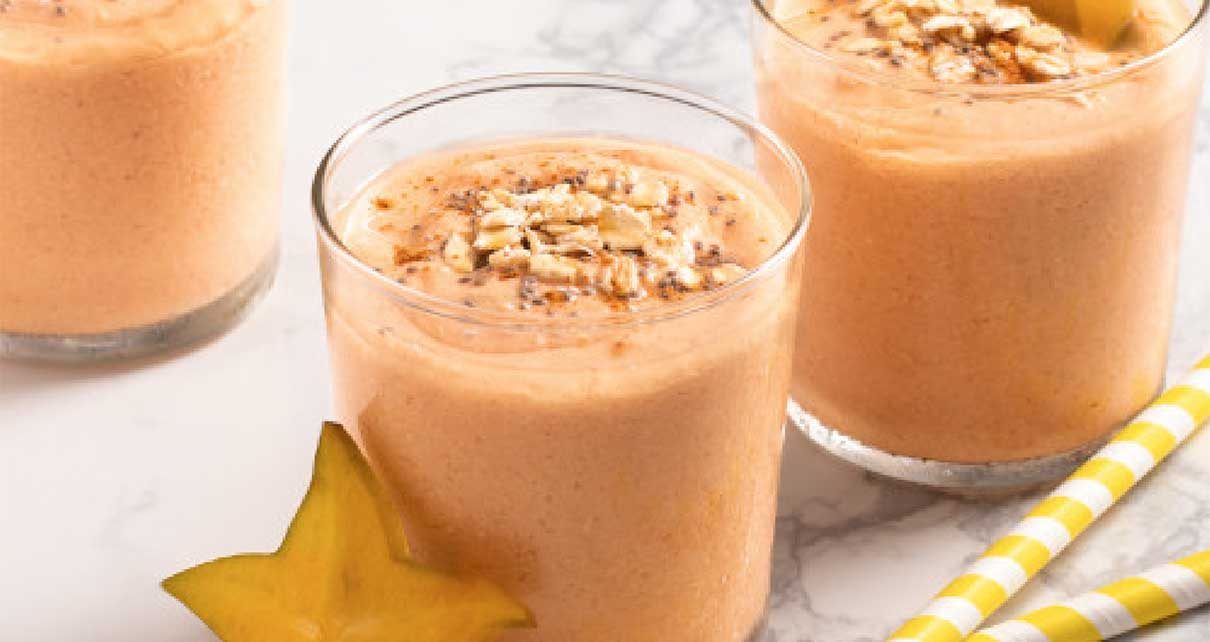 Smoothie de guayaba y mango
