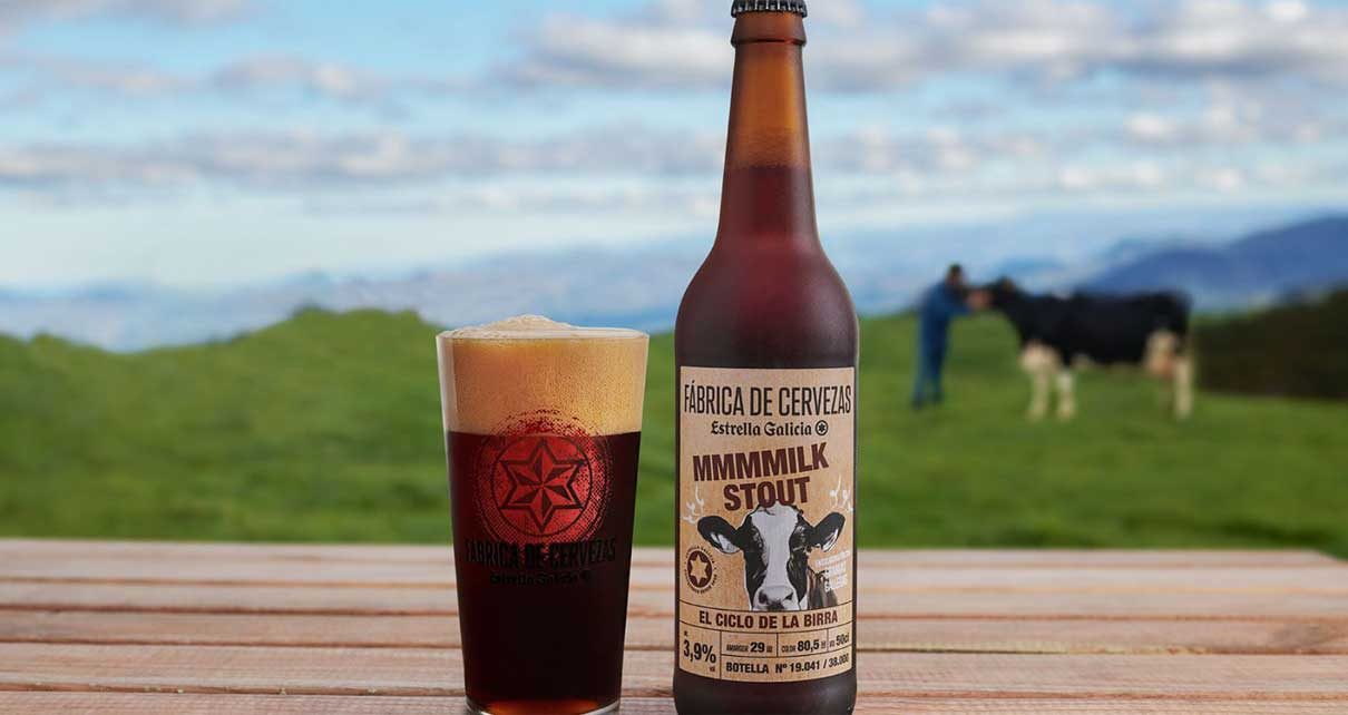 ¿Una cerveza elaborada a partir de leche?