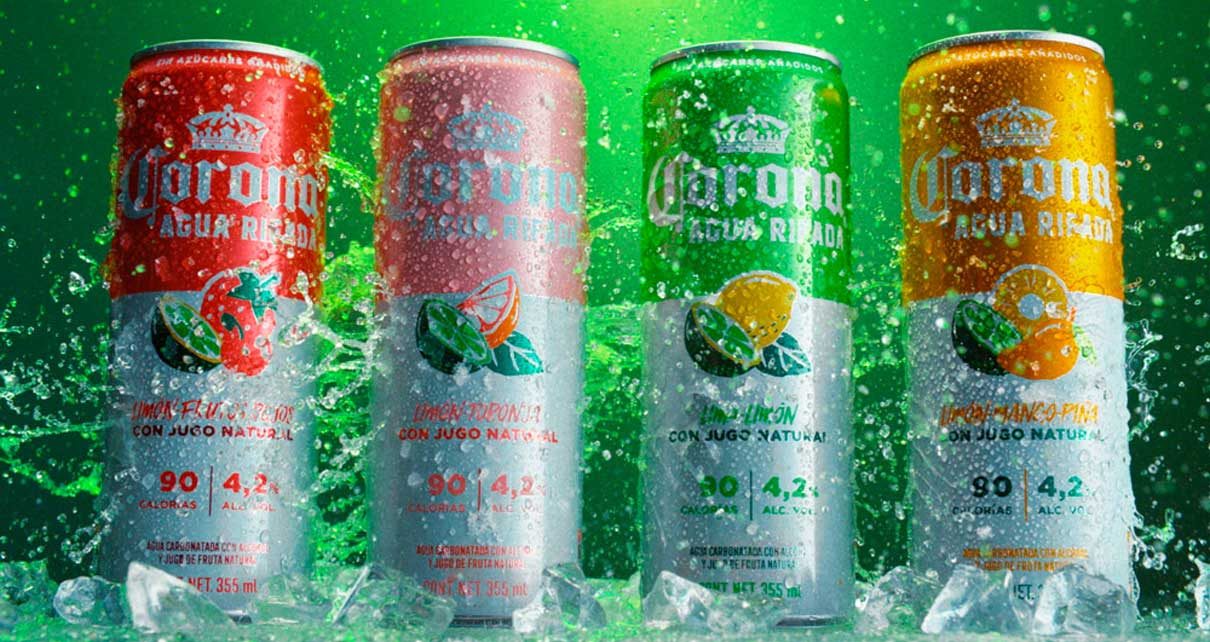 Cerveza Corona presenta su primera bebida con alcohol que no es cerveza